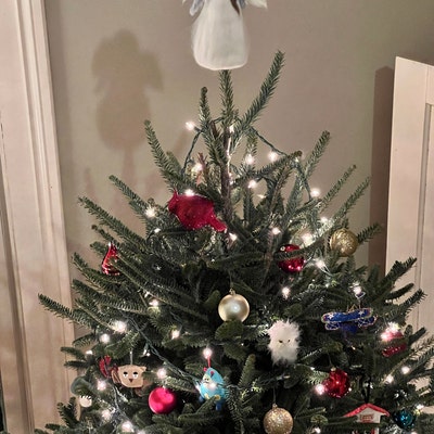 Needle Felt Holly Angel Tree Topper Waldorf Inspired - Etsy