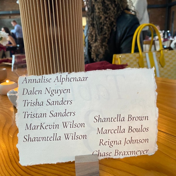 Colorful Photo & Place Card Holder Place Card Stand, Portrait Stand ...