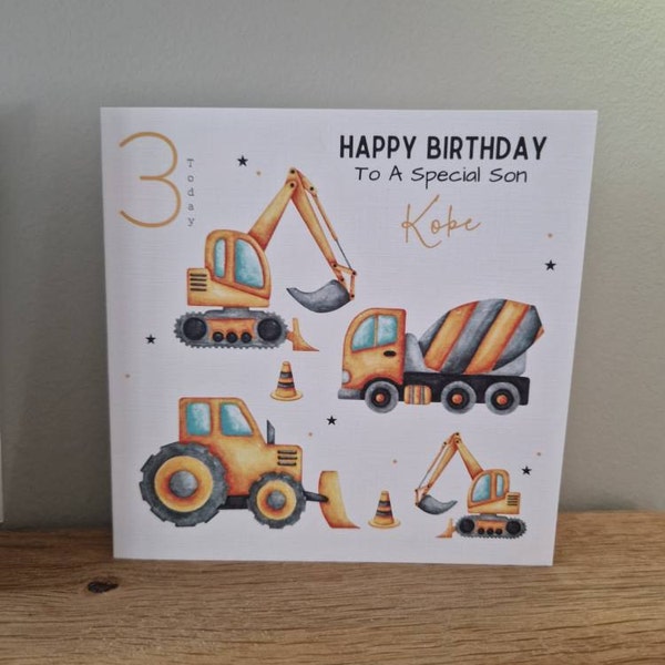 Quad Bike Birthday Card Personalised Any Age 18th-21st-30th Husband ...