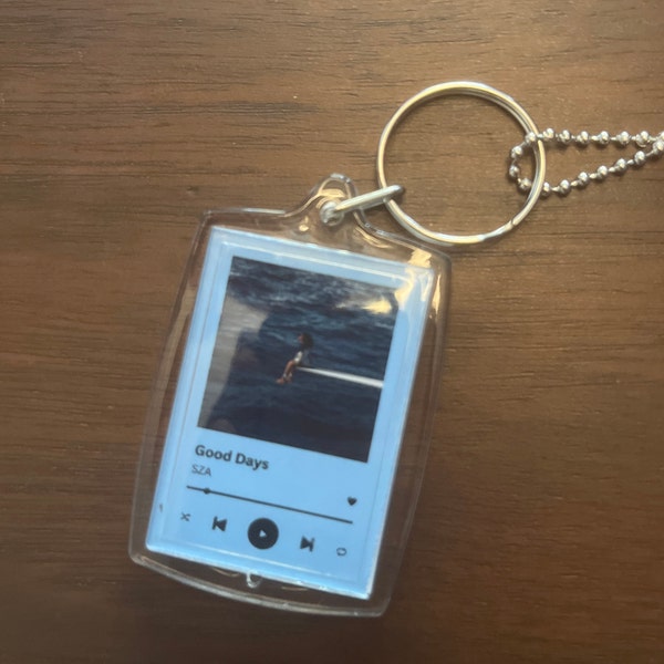 Personalized Song Keychain, Custom Music Keychain, Custom Anniversary ...