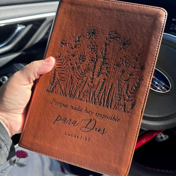 Custom ESV Bible With Name Engraved, ESV Large Print Bible Thinline ...