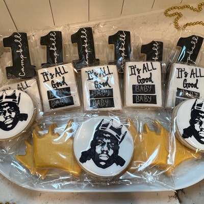 The Notorious One Cookies - Etsy