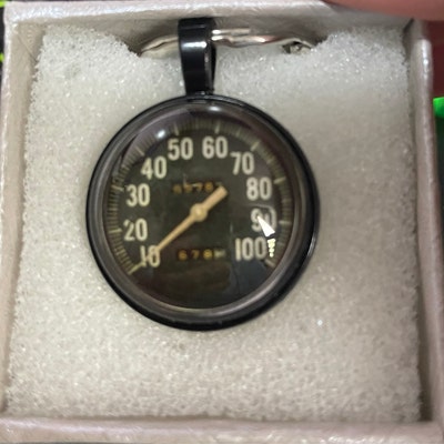 Custom Key Ring Speedometer Car Lover Gift Personalized Gift Custom Key ...