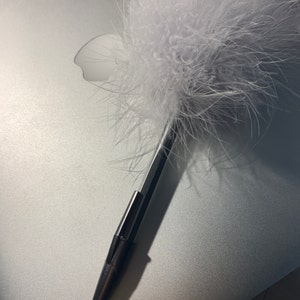 Metallic Fluffy Gel Pen . Clueless Pen - Etsy