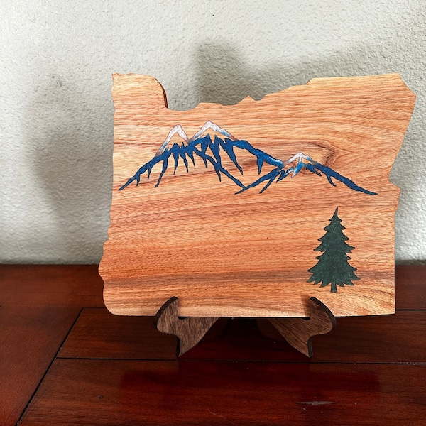 Mountain Scene Metal Wall Art, CNC Laser Cut Files (svg, Dxf, Png) - Etsy