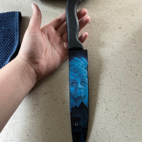 Fright Night 1985 80's Horror Kitchen Knife With/without Sublimated ...