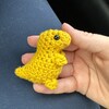 TINY-REX the Pocket Dino Amigurumi Crochet Pattern · Free DIY Video ...