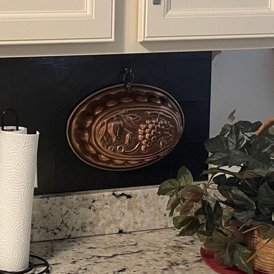 Large Antique Copper Coal Bucket Scuttle Log Basket Jardiniere Wood ...