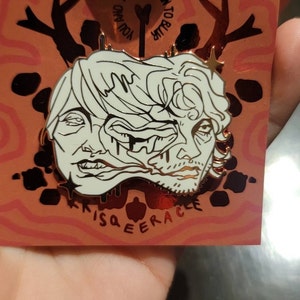 Hannibal 'blurring' Hard Enamel Pins - Etsy