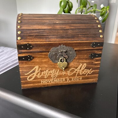 Event Program Box Wedding Program Holder Church Program Box Reception ...