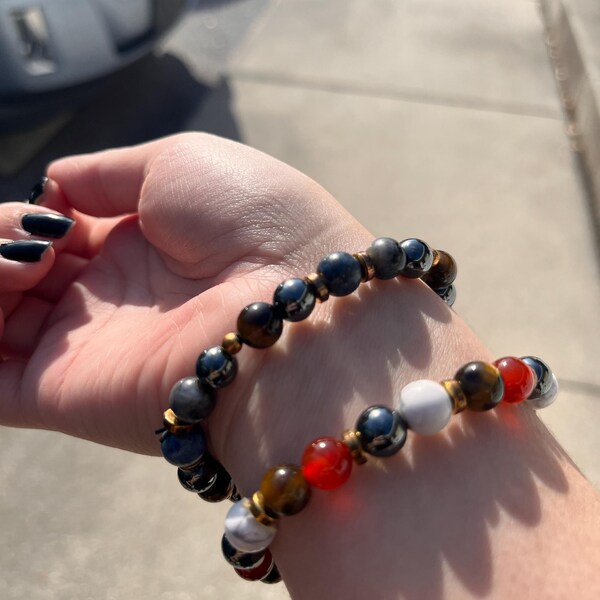 Lute - Hazbin Hotel - Real Crystal Bead Bracelet - Etsy