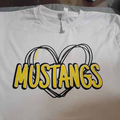 Mustangs Svg, Mustang Svg, Mustang, Mustangs, Heart, Love, Vector, Team ...