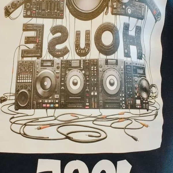 House Music Club Dj Equipment Mix Disco Tribal Musical Theme High ...