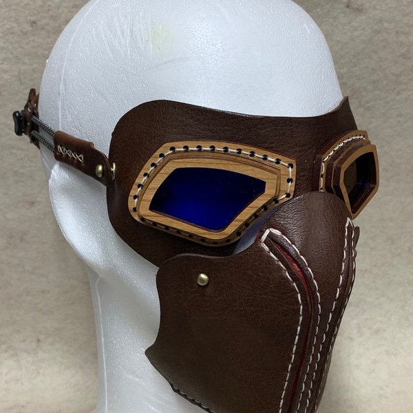 Leather Aviator Goggles Pattern: DIY Cosplay PDF (instant Download) - Etsy