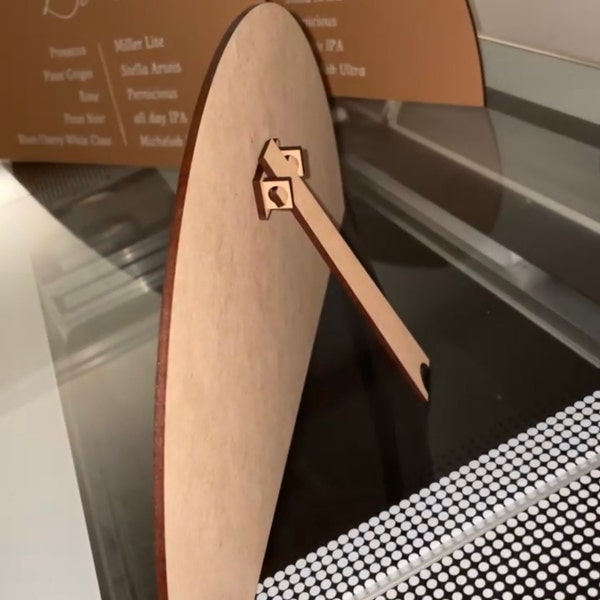 Easel Stand Backs SVG, Display Easels, Laser Cut File (digital File ...