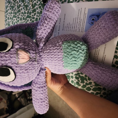 Floppy Bunny Plush PDF Crochet Pattern - Etsy