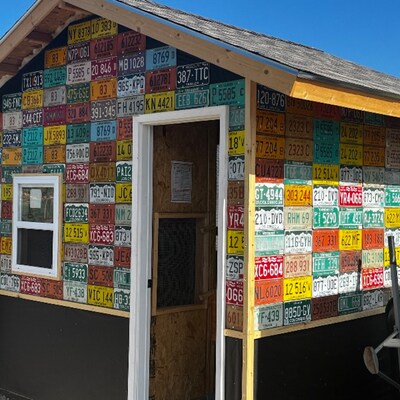 REALLY CRAPPY Set of 10 Authentic License Plates Worn Out, Banged Up ...