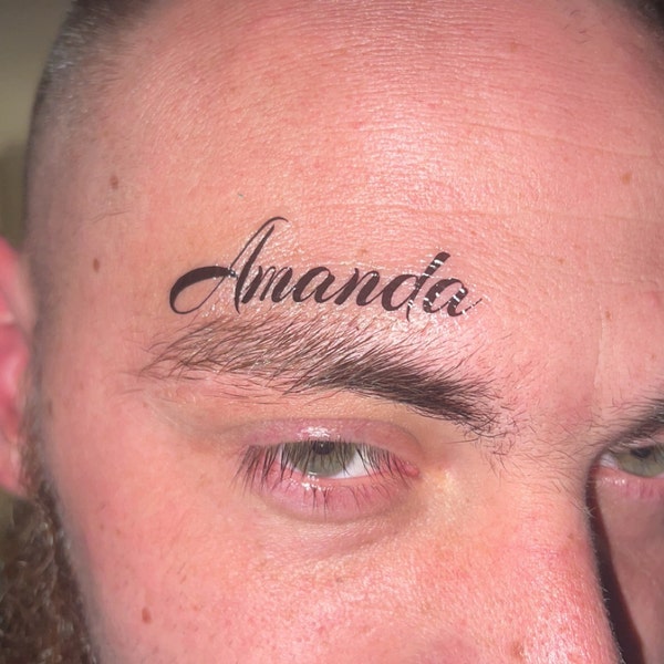 Customized Temporary Tattoos Fake Tattoos Custom Name Tattoo ...