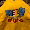 Wild About Reading, Read Across America SVG, Dxf, Eps, Png-cricut ...