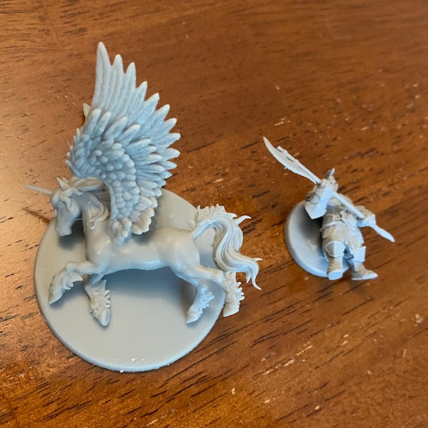 Female Planetar Angel Set of 3 DND Miniatures Faith Defender Collection ...