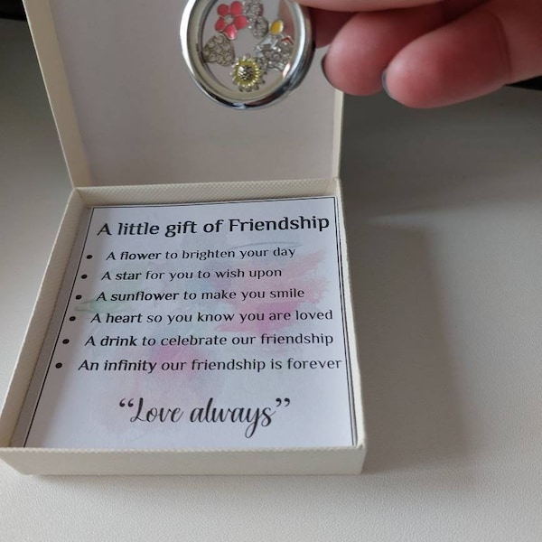 Friendship Gift, Gift for Friend, Long Distance, Missing You,a Little ...