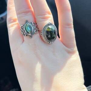 Sterling Silver Wavy Ring Dainty Wave 925 Rings for Women - Etsy