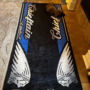 Design for Kawasaki Ninja ZX-10R 2024 Motorcycle Pit or Display Mat ...