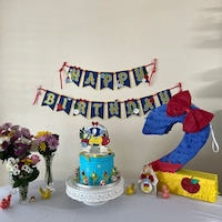 Number Four Pinata Princess - Etsy