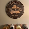 Personalized Wine Cellar Sign - Custom Wine Bar Sign, Wine Cellar Decor ...
