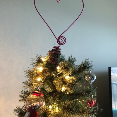 Heart Tree Topper for Modern Seasonal Trees - Etsy
