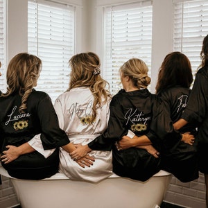 Satin Robe Girls Trip Gift Girls Trip Pajamas Pj's Spa Robe Girls ...