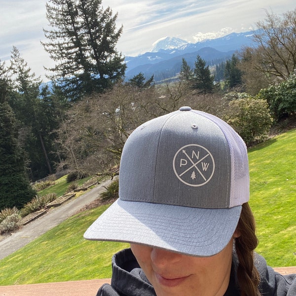 Iconic PNW Pride Mesh Trucker Hat - 7 Colors, Pacific Northwest ...