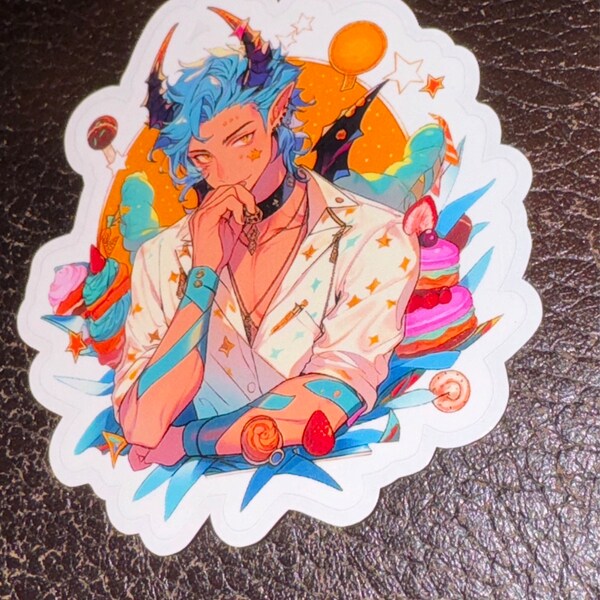 Sunny Slime Girl Sticker, Cute Stickers Kawaii Aesthetic, Laptop ...