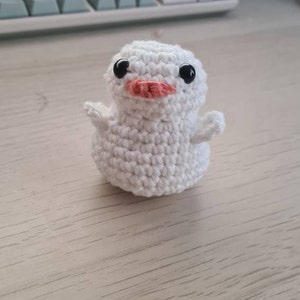 Pocket Duckling Crochet Pattern Good Luck Duck Amigurumi Tutorial ...