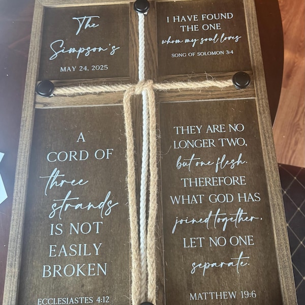 A Cord of Three Strands | What God Joined Together | Trinity Braid ...