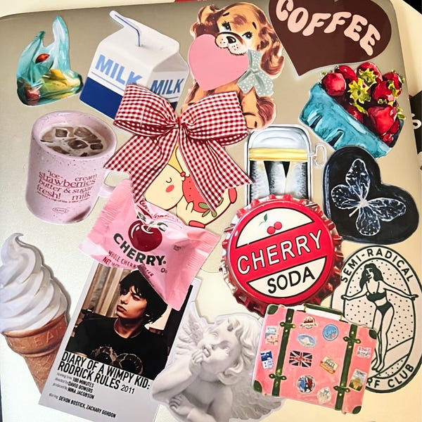 Refrigerator Magnets Set, Random Magnet Set, Vintage Magnets, Retro ...