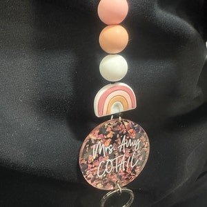 Groovy Sparkly Lanyard Personalized Lanyard for Badge 80's Lanyard ...