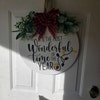 Christmas Front Door Decor It's the Most Wonderful Time - Etsy Canada