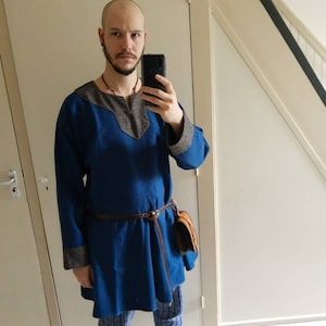 Early Medieval Scandinavian Viking Hedeby Wool Tunic for Viking Man and ...