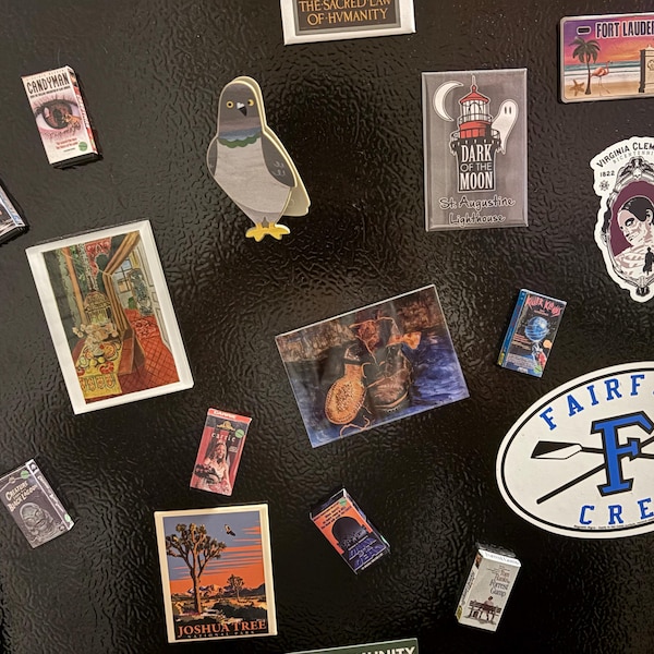 VHS Inspired Mini Magnets 1" X 2" - Etsy