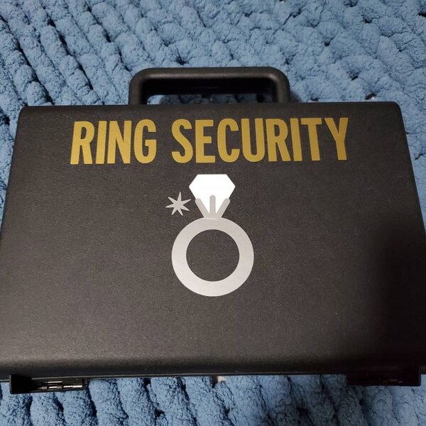 Ring Security Briefcase, Ring Bearer Briefcase, Ring Security Case ...