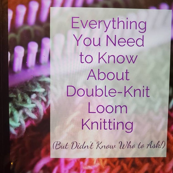 Basic Loom Knit Stitch Reference Guide - Etsy