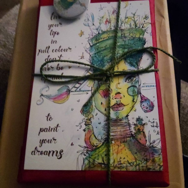 Little Blossom-a6 Stamp Set-souls Bloom and Blossom Collection-tracy ...