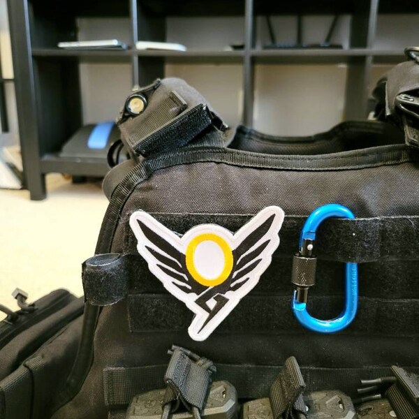 Mercy Patch for Overwatch Embroidered Iron on Patch Iron on Applique - Etsy