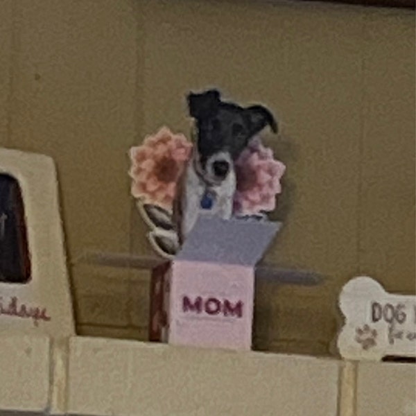 Father's Day Pet Pop-up Card Dog Card, Photo Card, Greeting Card ...