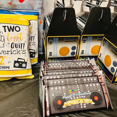 90s Printable Candy Bar Wrapper 1.55 Oz, Dj Mixer, PRINTABLE, Throwback ...