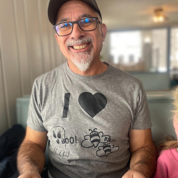 Mops-Shirt, süßes Herrenhemd, Geist-Tier-Mops, Geist-Tier-Shirt ...