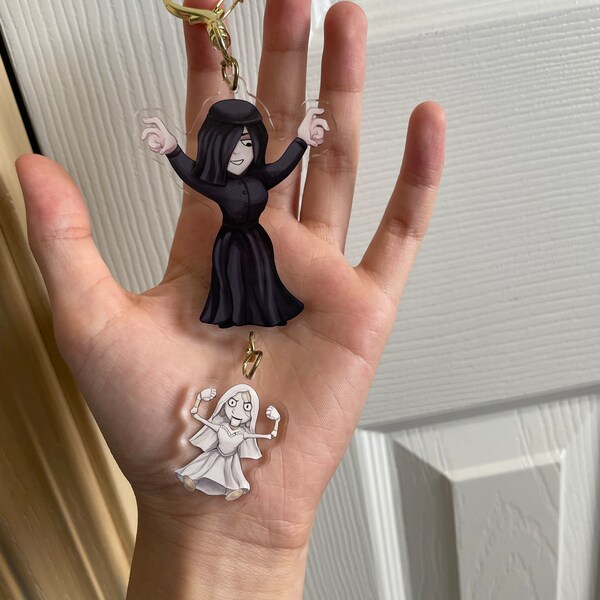 Leon and Ashley RE4 Keychain/charm Resident Evil - Etsy