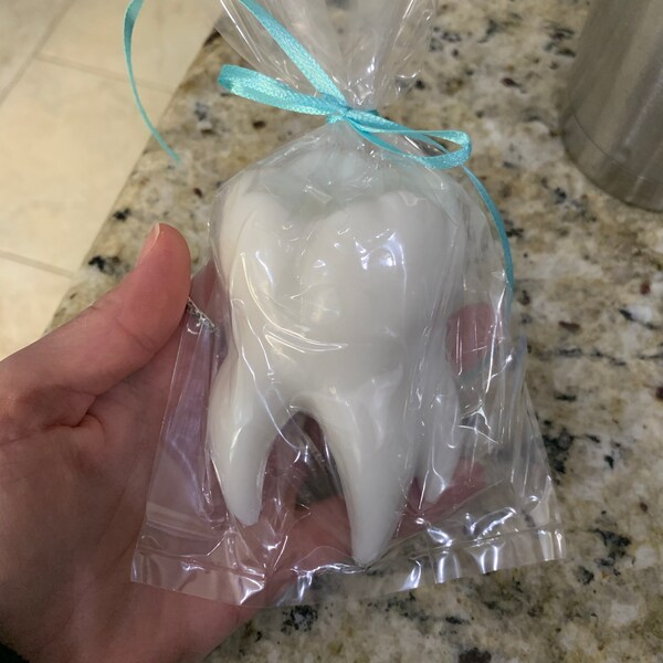 Stocking Stuffer for Dentist, TOOTH SHAPED SOAP, Dentist Gift, Dentist ...