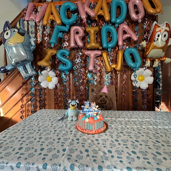 Wackadoo They're Two Custom Name Letter Balloon Kit 2nd Birthday Party ...